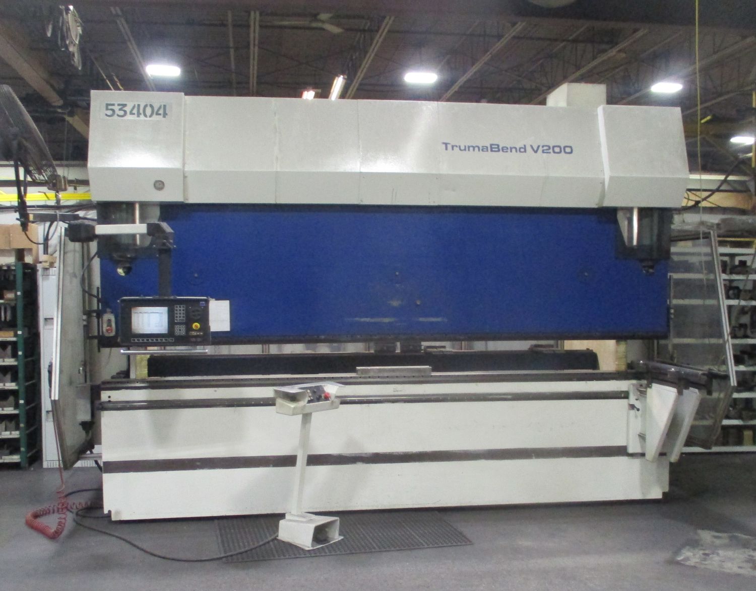 Presse plieuse Trumpf V200 200 tonne 2002